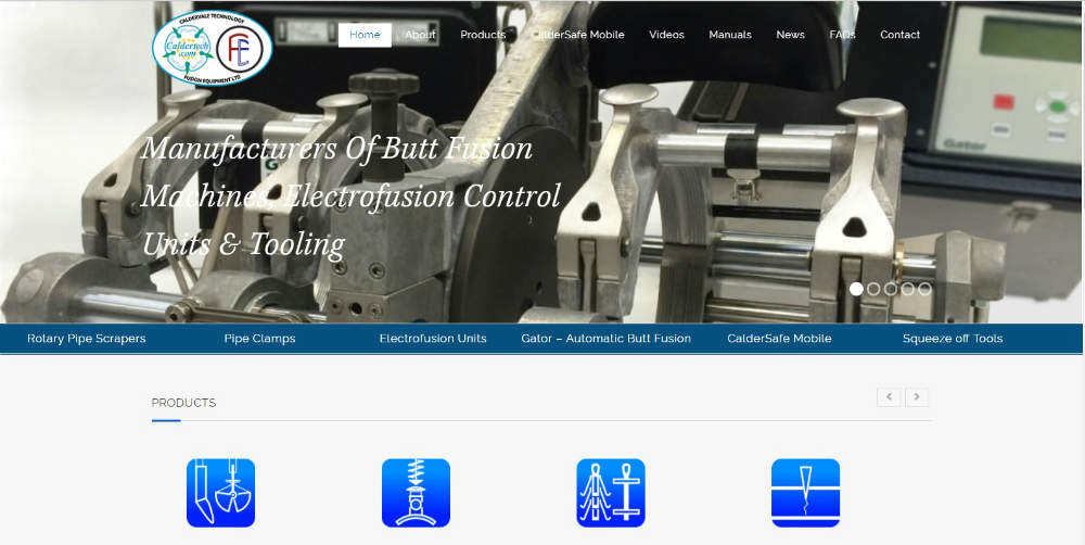 Caldertech Launches New Company Website - Offshore Technology