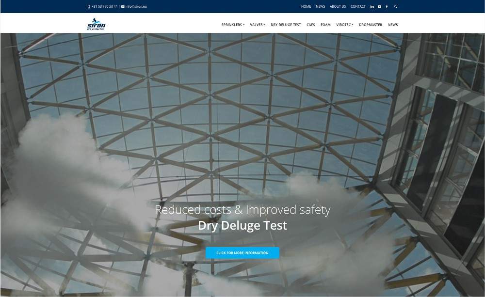 SIRON Fire Protection Releases New Website - Offshore Technology