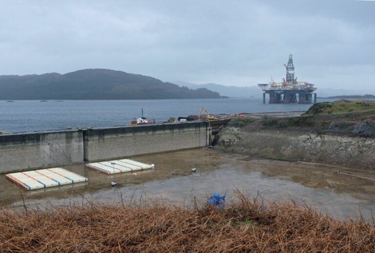 Kishorn Port upgrades lure offshore titan Ocean GreatWhite