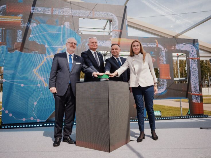 Gas link between Lithuania and Poland becomes operational