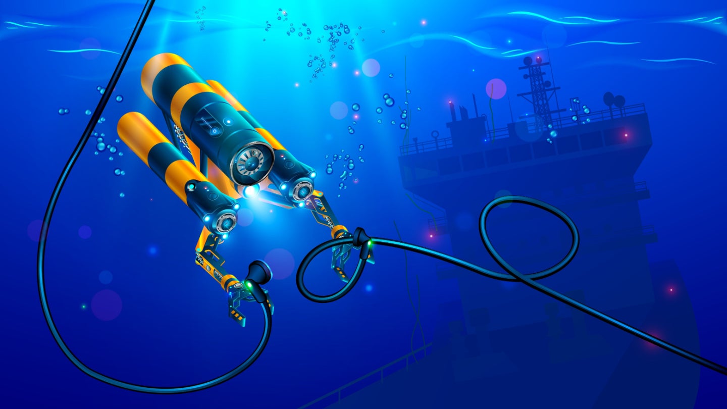 Who are the leading innovators in underwater robots for the oil & gas industry?