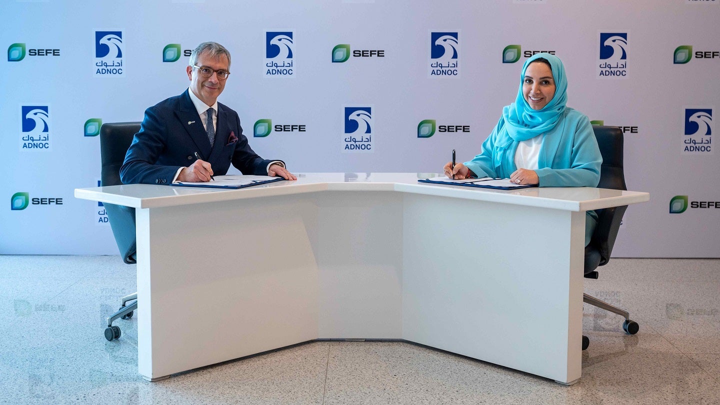 ADNOC signs long term deal to supply LNG to Germany’s SEFE