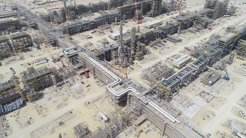 COOEC-Fluor JV completes fabrication work for Al-Zour project