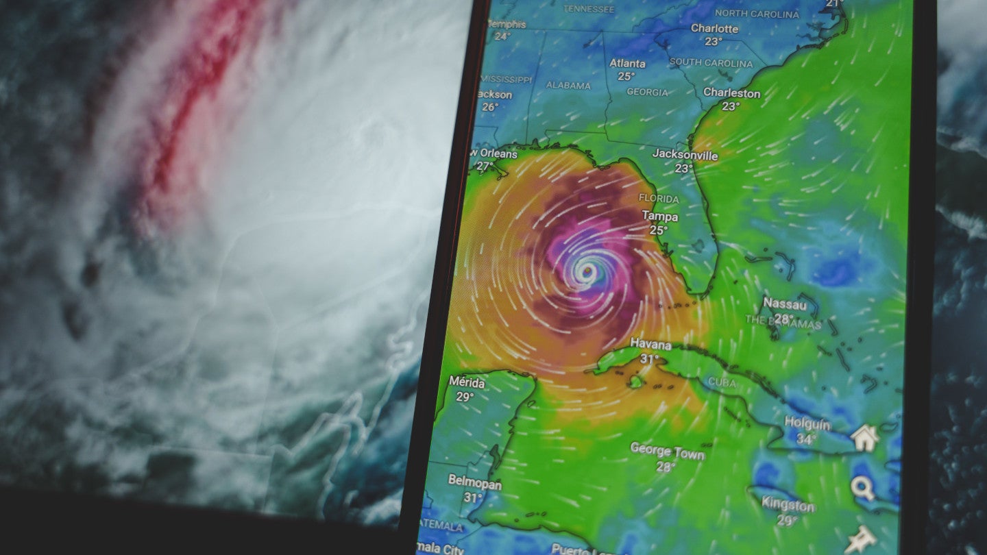 Storm Rafael disrupted oil and gas production
