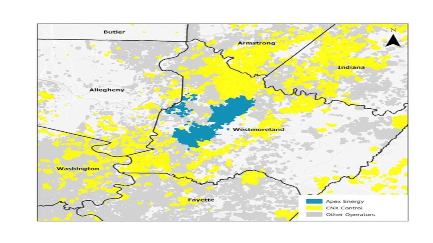 CNX Resources to acquire Apex Energy II