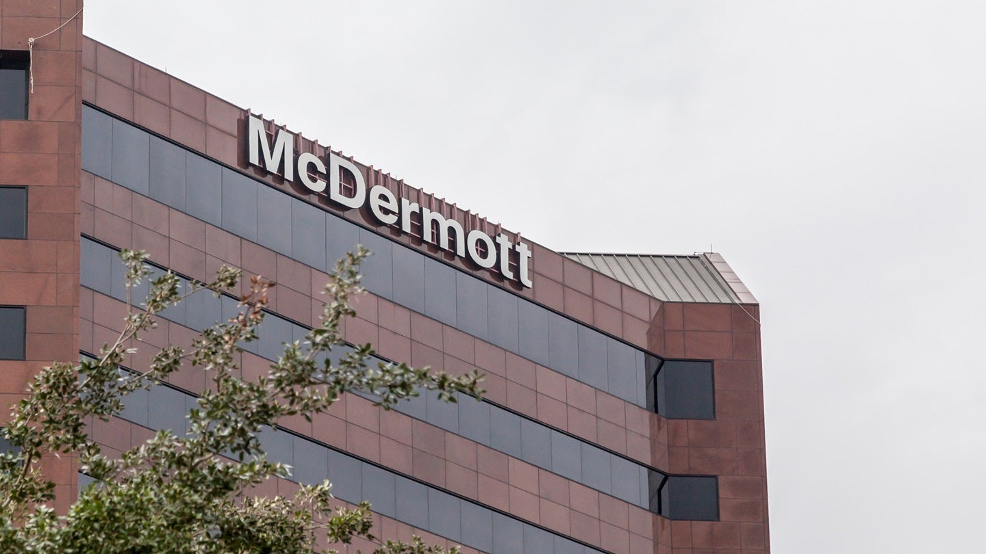 McDermott secures three-year EFA with Shell