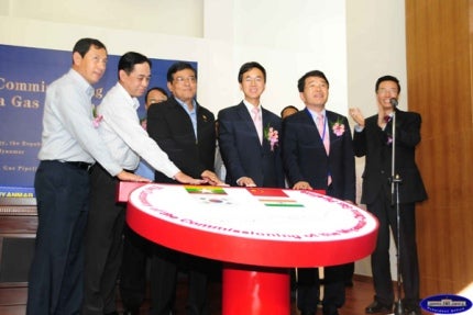 Shwe Natural Gas Project, Bay of Bengal, Myanmar